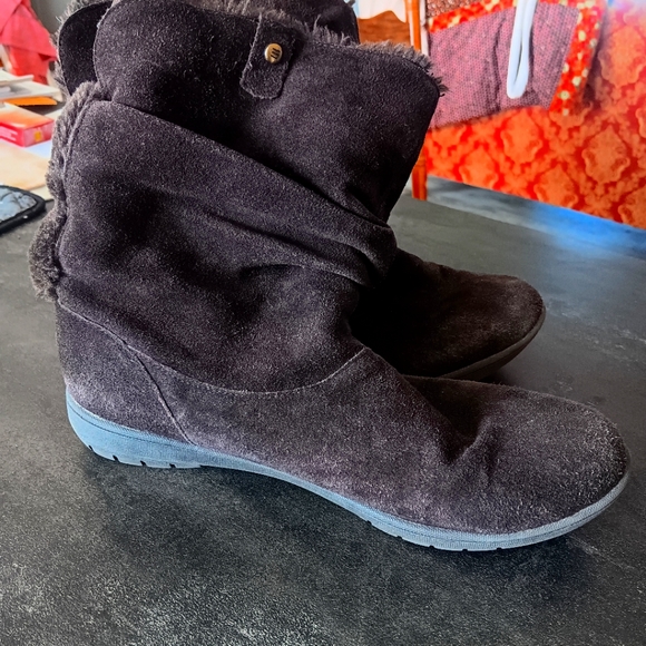 euro step | Shoes | Euro Step Ankle Boots Suede Fur Lined Womens | Poshmark